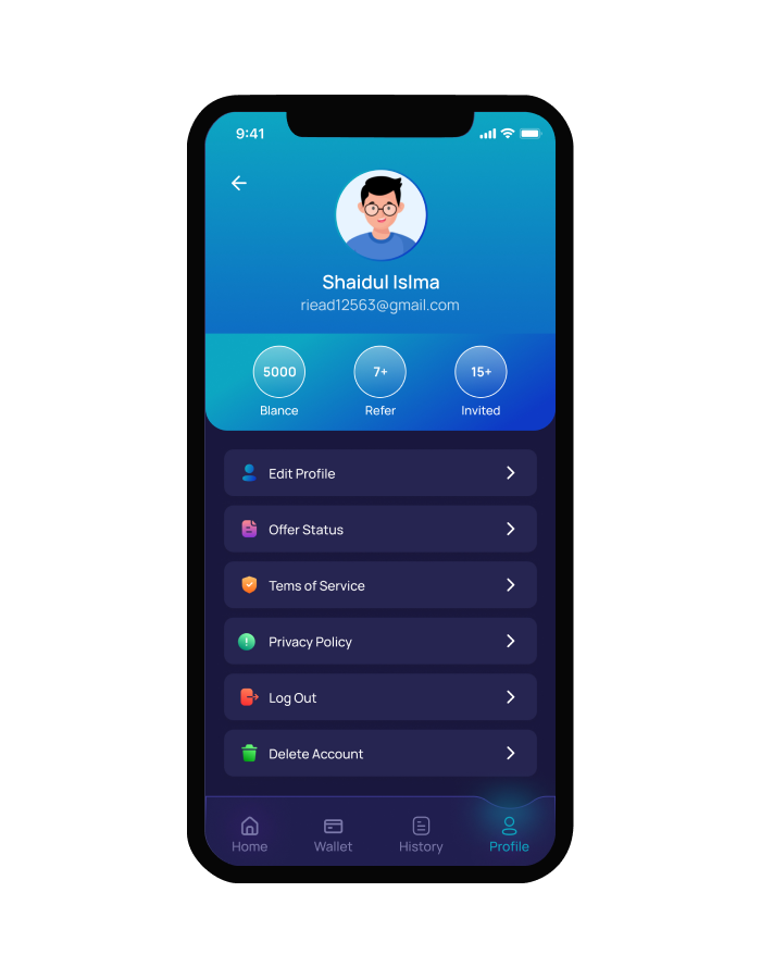 Cash Rocket – Flutter Online Earning App with Admin Panel by Acnoo